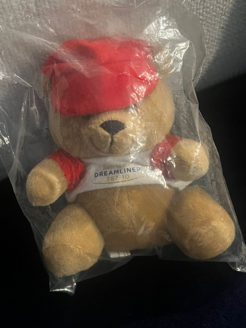 Plushies SIA bear dreamliner, Hobbies & Toys, Collectibles ...