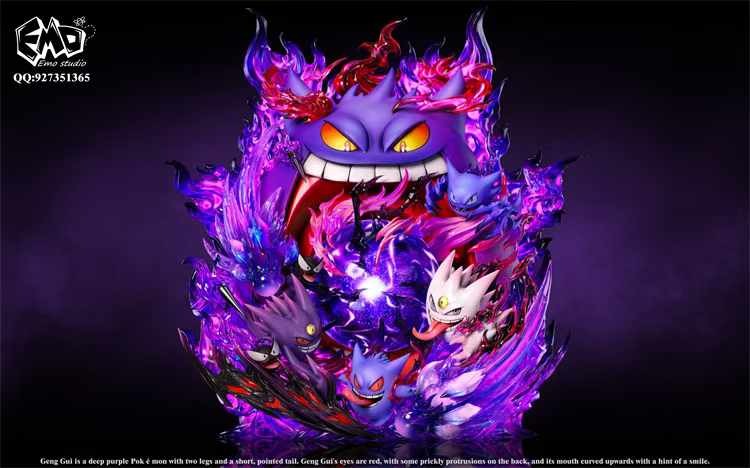 【PRE-ORDER】 Emo Studio - Gengar Pokémon Graduate Series 004 Resin ...