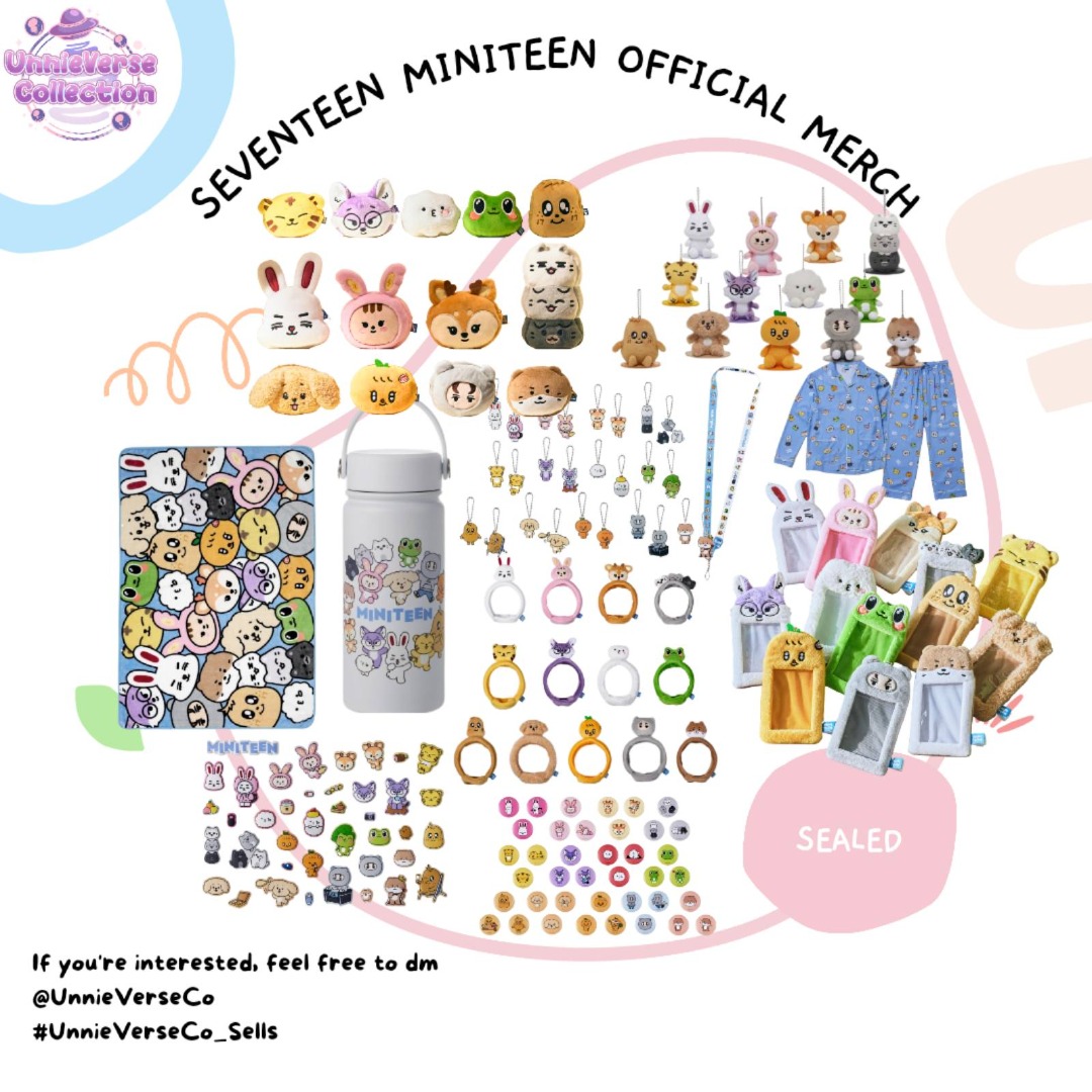 SEVENTEEN MINITEEN Official Merch, Hobbies & Toys, Memorabilia ...