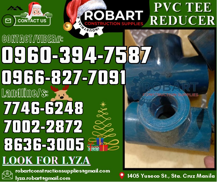 PVC Blue Tee Reducer, Everything Else, Looking For on Carousell