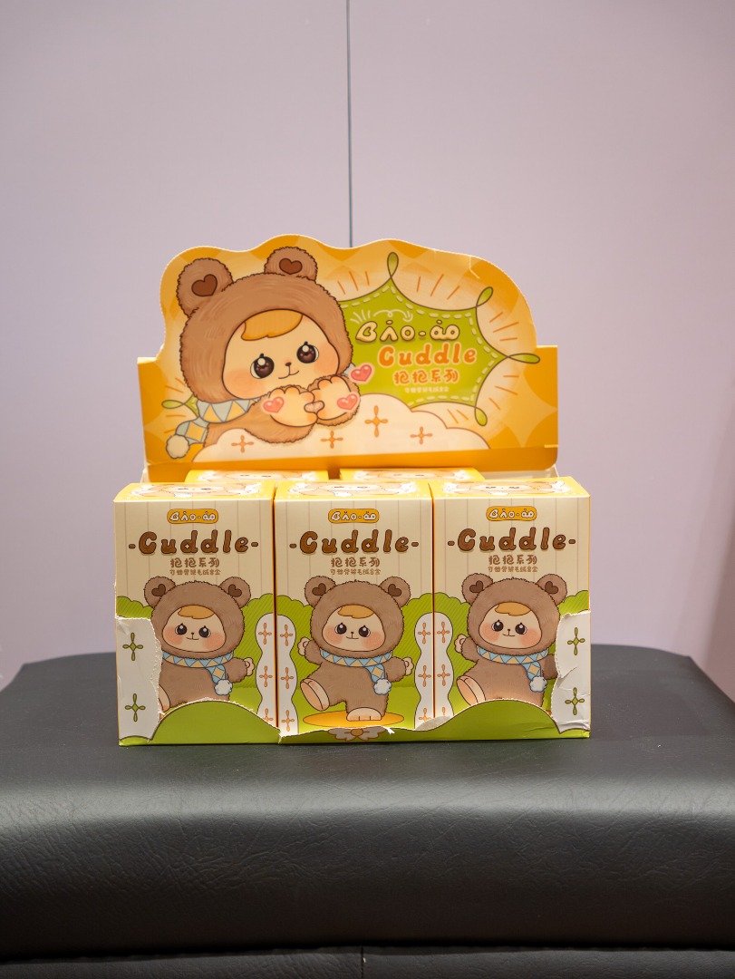 QC Toys Bao-Ao Cuddle Series-Plush Single Blind Box, Hobbies & Toys ...