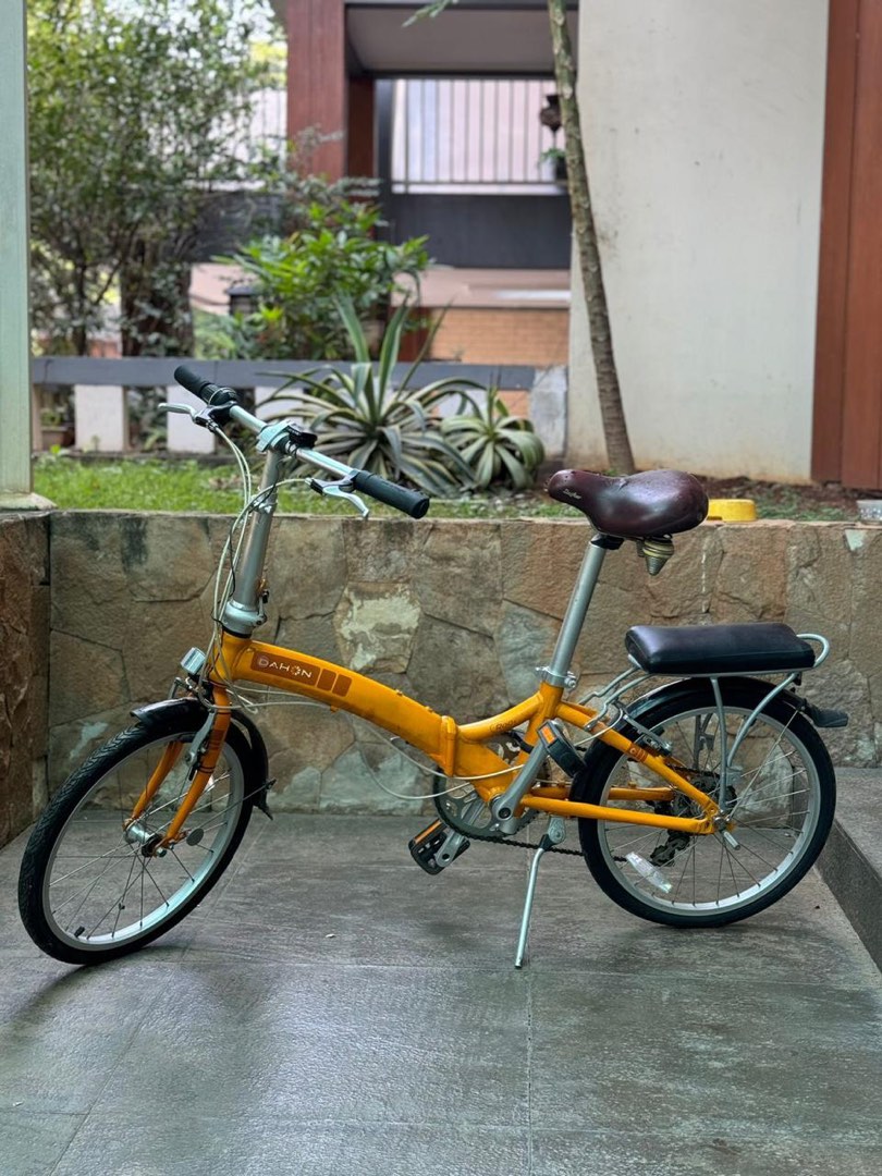Rare Dahon Roo Yellow, Olah Raga, Sepeda di Carousell