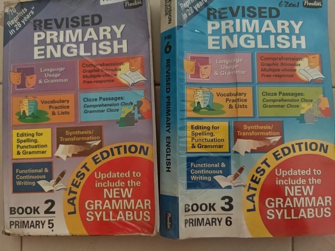 Revised Primary English Primary 5 and 6, Hobbies & Toys, Books ...