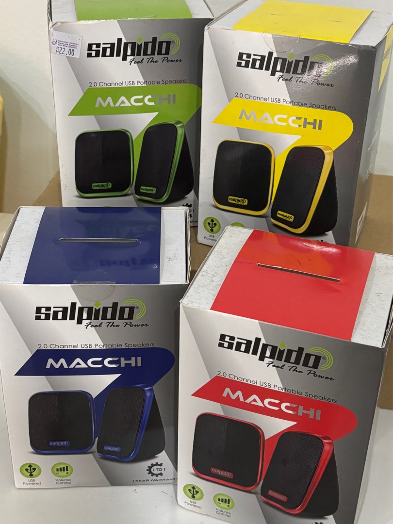 SALPIDO Macchi 7 2.0 Channel USB Portable Speakers, Audio, Soundbars, Speakers & Amplifiers on ...