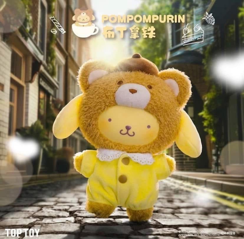 Sanrio Latte Baby Pompompurin, Hobbies & Toys, Toys & Games on Carousell