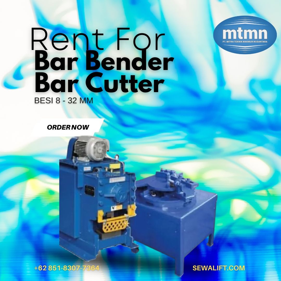 Sewa Alat Bar Bender-Bar Cutter Penekuk Dan Pemotong Besi Praktis ...