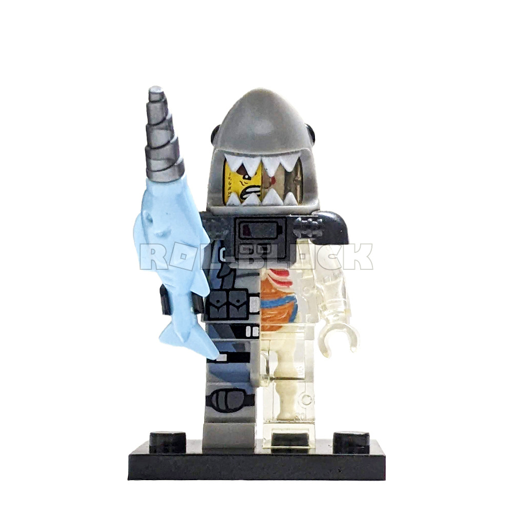 Shark Army Anatomy (The Lego Ninjago Movie) minifigure / minifig 'Lego ...