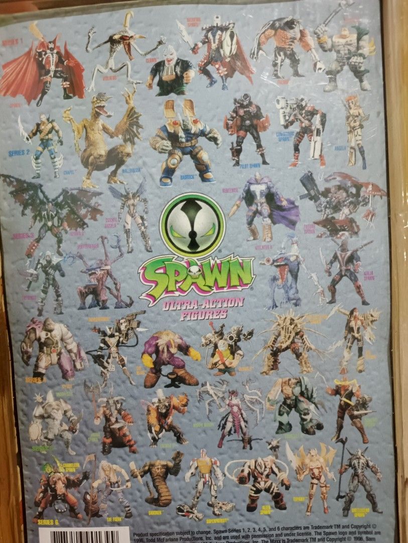 Spawn Figure Clear Green Special Limited Edition With Books Inside ...