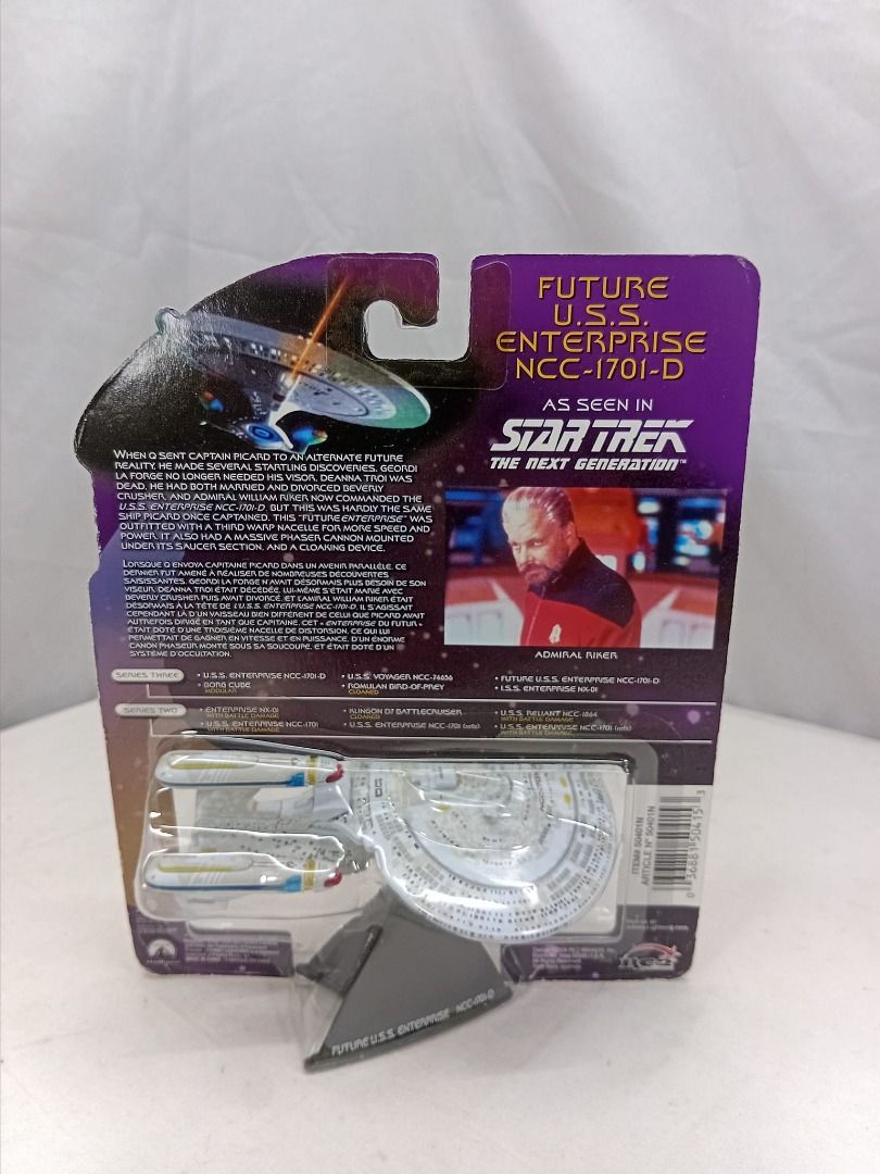 star trek die cast metal jonhnny lightning uss enterprise ncc-1701-d ...