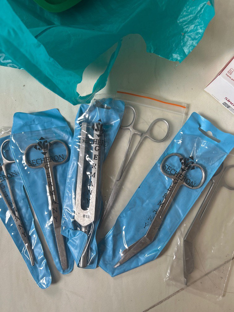 Surgical Tools Forceps Scissors, Health & Nutrition, Medical Supplies ...