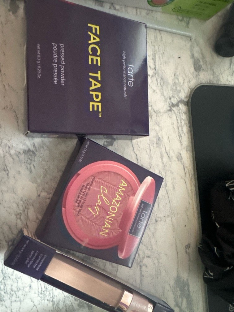 Tarte face tape pressed powder, blush and corrector, Beauty & Personal ...