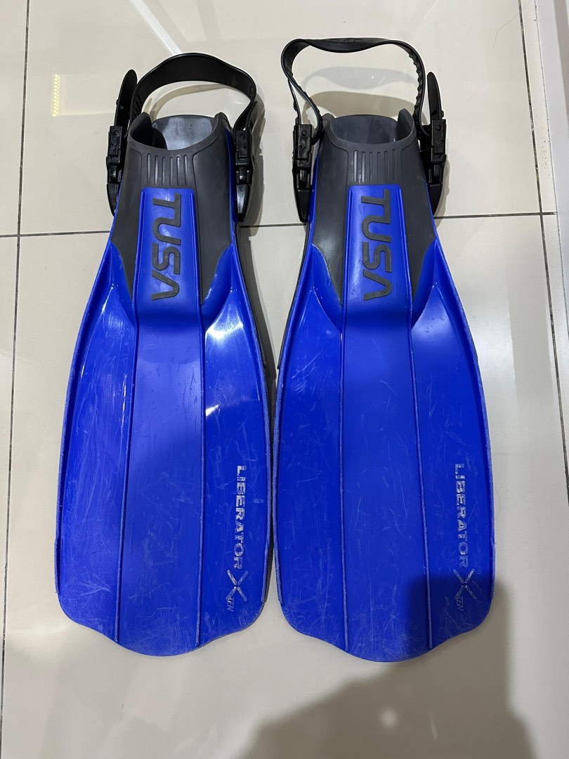 Tusa Liberator X Ten Diving Fins -M size, Sports Equipment, Other Sports Equipment and Supplies ...