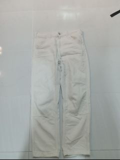 Transer Double knee Baggy Pants, Men's Fashion, Bottoms, Jeans on Carousell