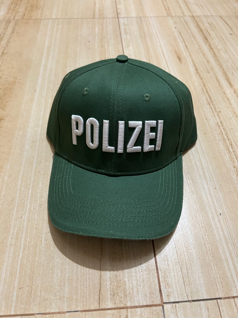 VETEMENTS POLIZEI CAP, Men's Fashion, Watches & Accessories, Caps ...