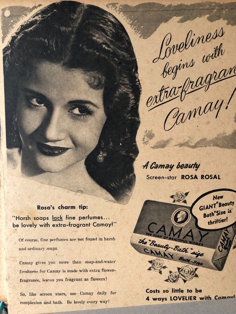 Vintage 1950s Philippine Filipina Actress Actresses Artist Artista ...