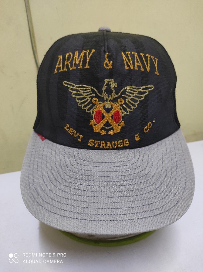 Vintage Japan Levi's trucker No war Navy Army, Men's Fashion, Watches ...