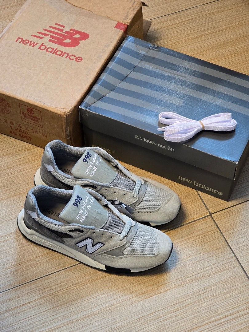 Wtaps x New Balance 998 US10.5 (RARE SIZING), Men's Fashion, Footwear, Sneakers on Carousell