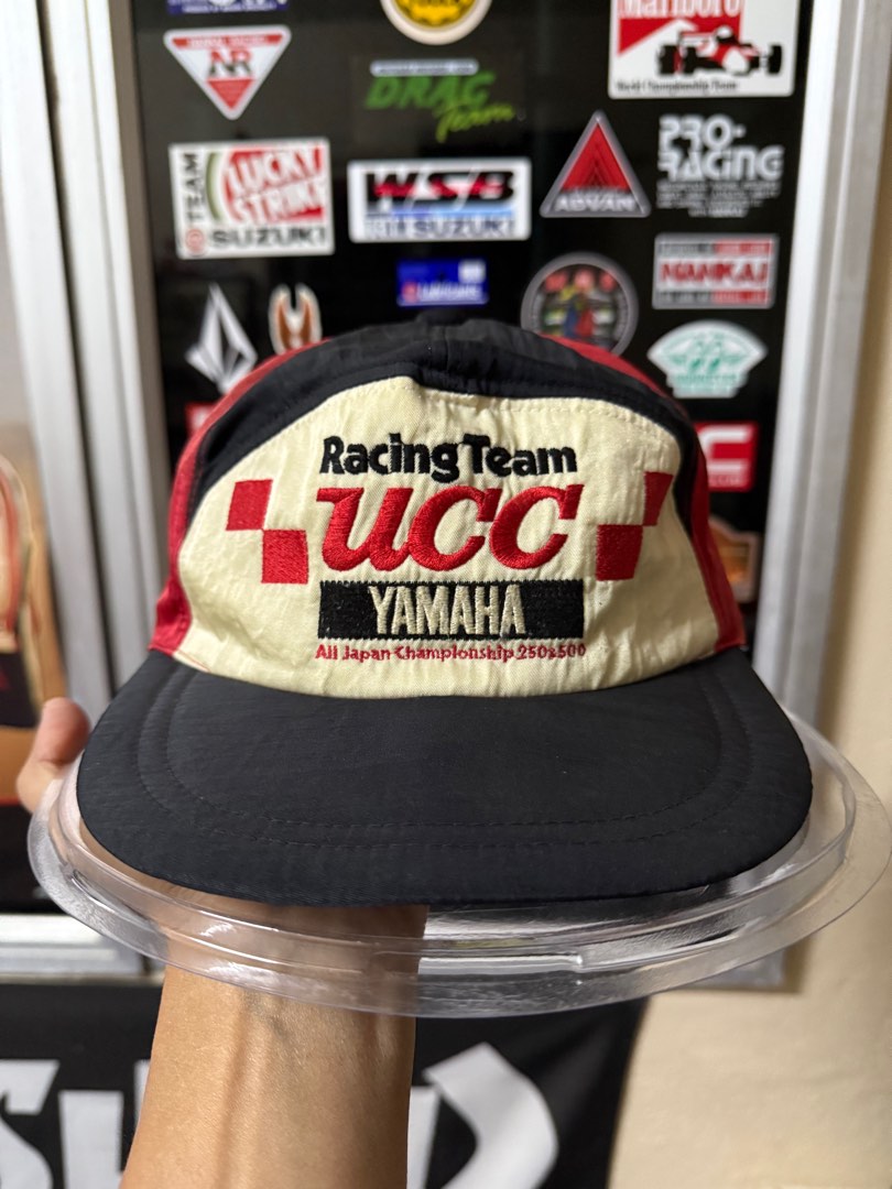 Yamaha ucc kushitani lucky strike nankai dainese cap, Men's Fashion ...