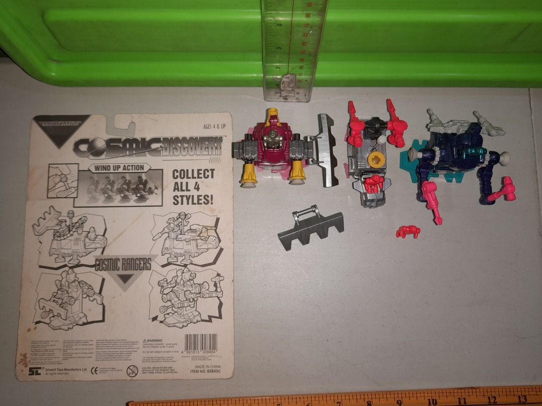 1990s Silverlit Multimac - 3 of the Cosmic Discovery Cosmic Rangers ...