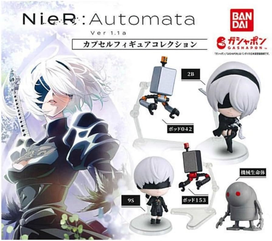 2B figure - nier automata Ver1.1a Capsule Collection gachapon gashapon ...
