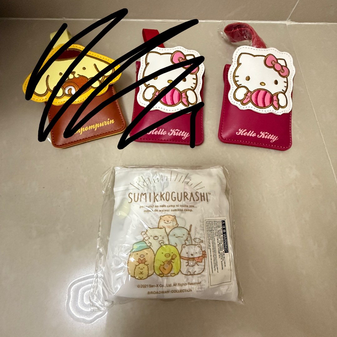 7-11 hello kitty 角落生物 環保購物袋, 預購 - Carousell