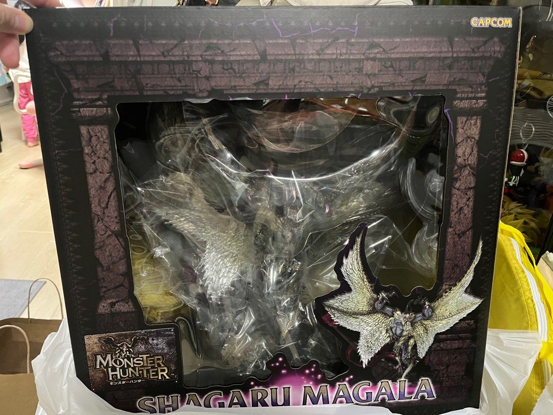 全新 現貨 CFB Capcom Figure Builder Monster Hunter Creator's Model 魔物獵人 天廻龍 天迴龍 Shagaru Magala, 興趣及 ...