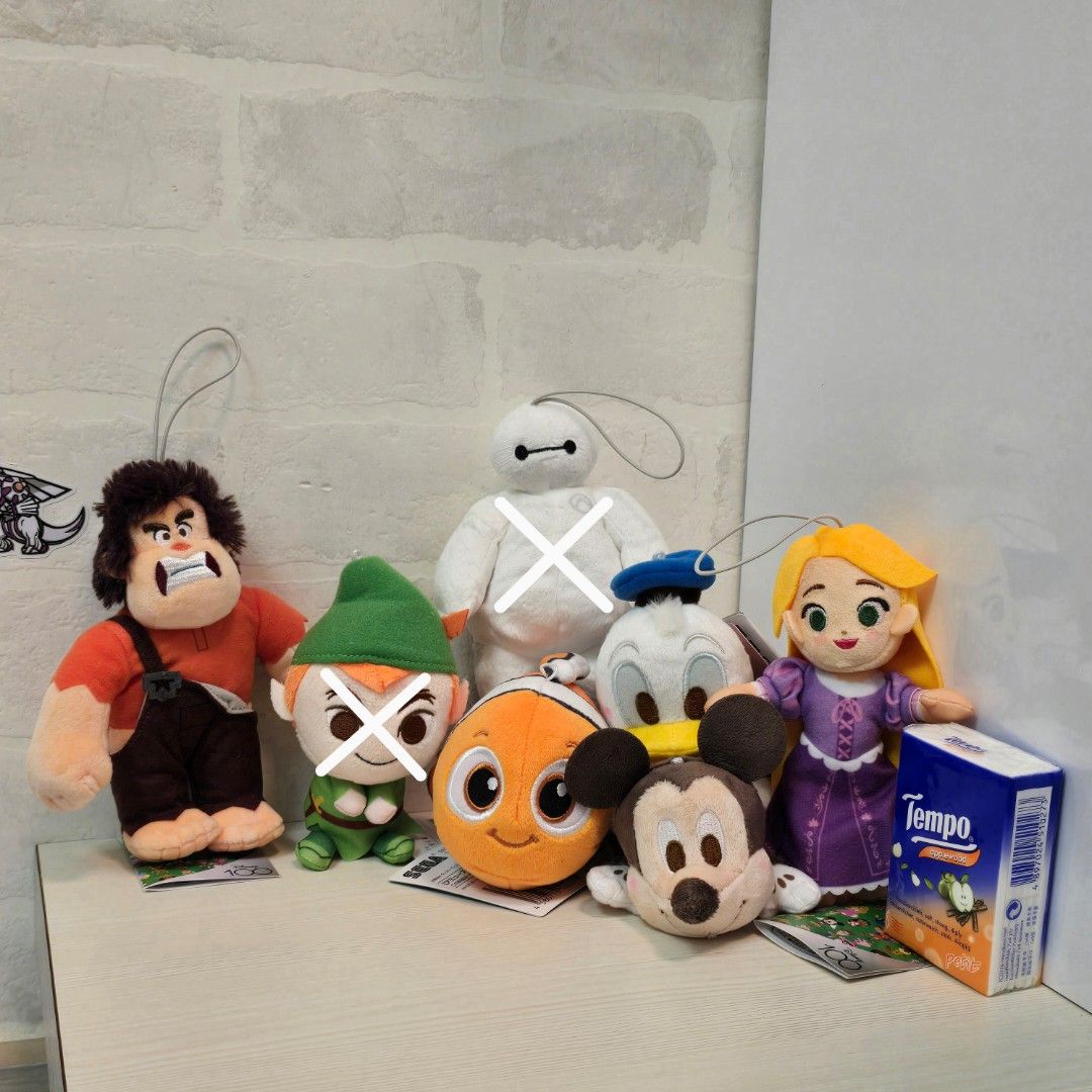 日版 Disney 迪士尼 Finding Nemo 海底奇兵 海底總動員 小丑魚 尼莫 魔髮奇緣 Tangled 樂佩公主 Rapunzel ...