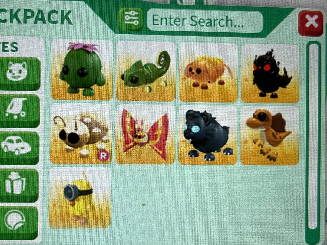 Adopt me legendary pet bundle, Video Gaming, Gaming Accessories, In ...