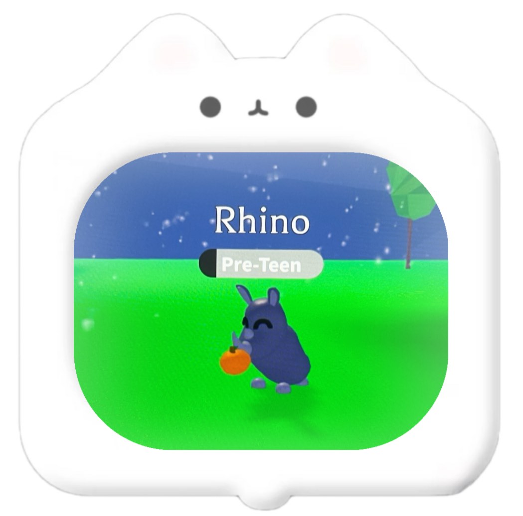 adopt me pet - rhino, Everything Else, Others on Carousell