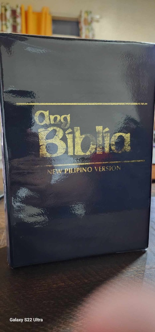 Ang Biblia, New Pilipino Version (NPV) Preloved Original Copy, Hobbies ... Ang Biblia, New Pilipino Version (NPV) Preloved Original Copy, Hobbies ...