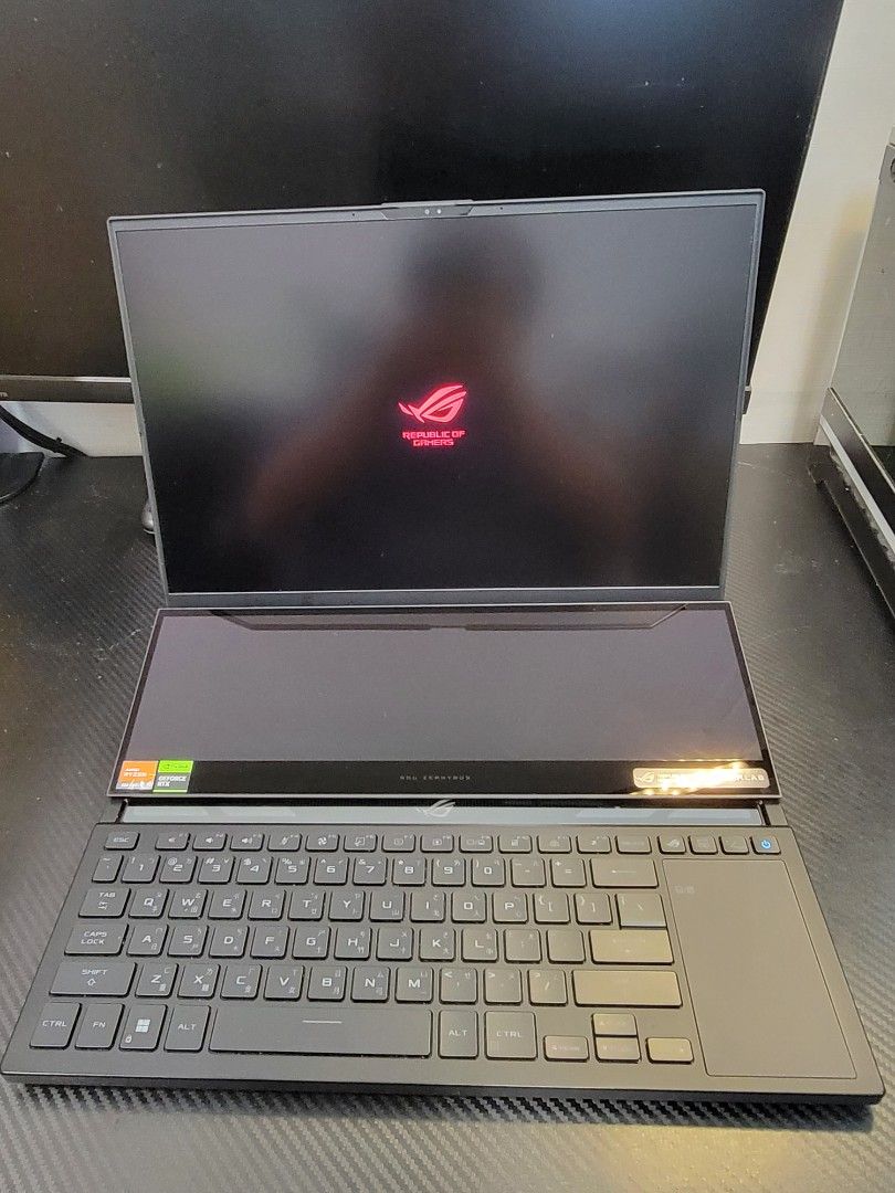 ASUS ROG 華碩 Zephyrus Duo 16 RTX4090 16吋電競筆電(R9-7945HX/32GB*2/2TB+2TB/RTX 4090/W11/GX650PY ...