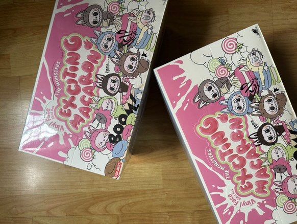 Aurhentic Labubu Exciting Macaron Full Box Set, Hobbies & Toys, Toys ...