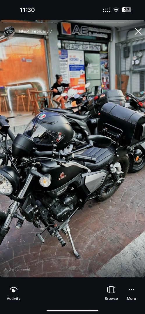 Benelli Motobi Evo 200 Cruiser 6k ODO with 12k freebies, Motorbikes ...