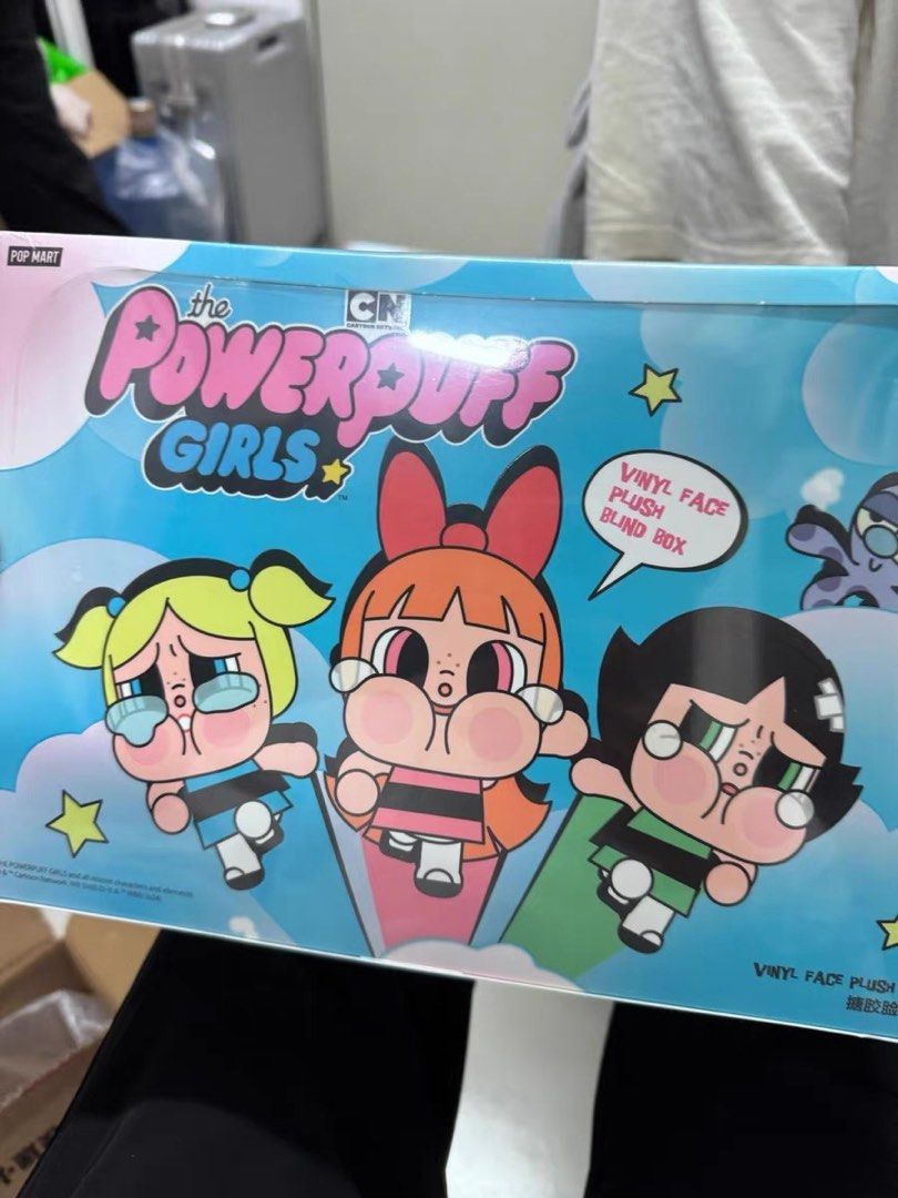 Brand New Pop mart Popmart CRYBABY x Powerpuff Girls Series- Vinyl Face ...