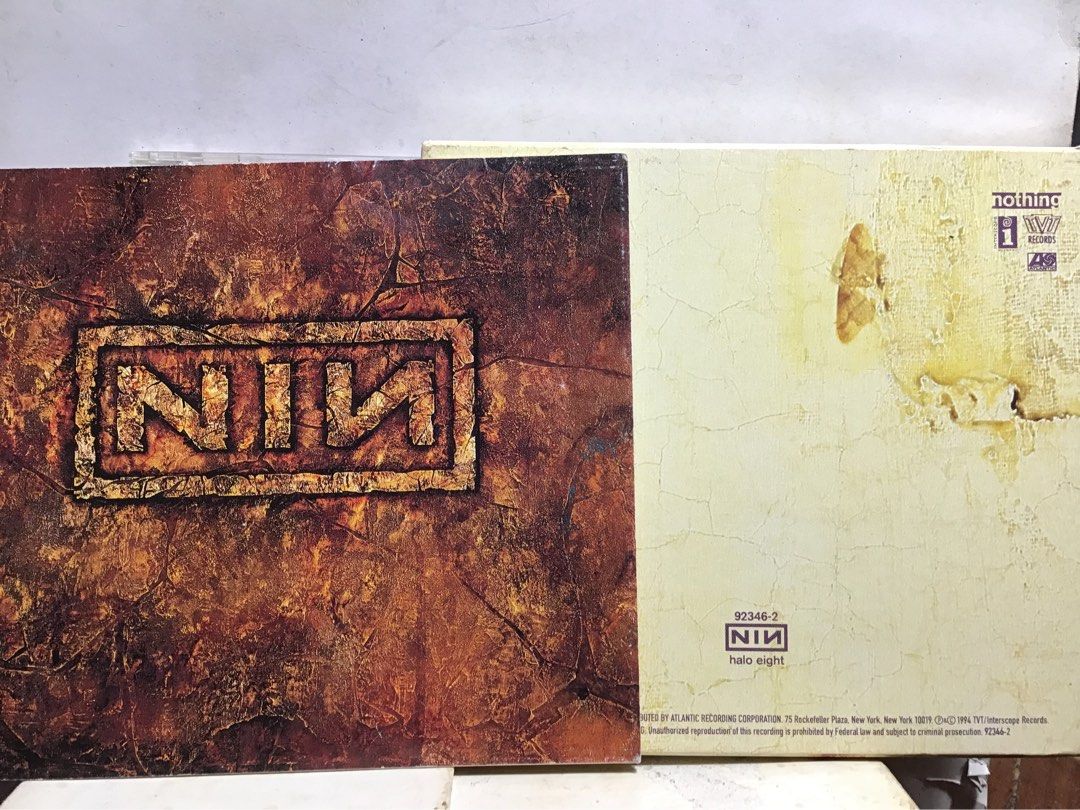 CD NIN Nine Inch Nails - Downward Spiral OOP ORIGINAL USA PRESS Anubis ...