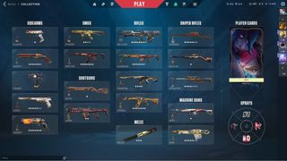WTS Valorant Account 56 Premium Skins TTS RM4135 + 5 Limited Bundle ...