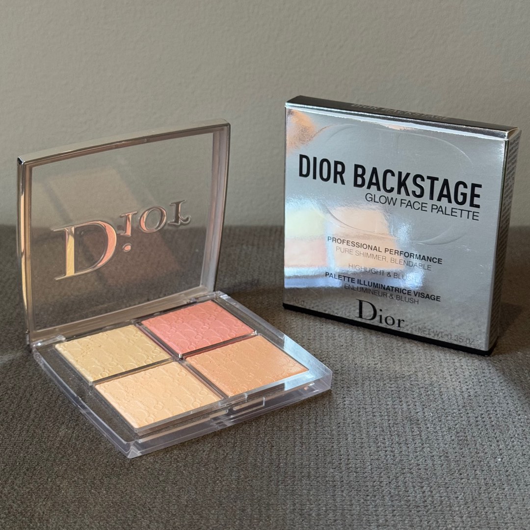[Christmas Sale] Dior Backstage Glow Face Palette Highlight & Blush in ...
