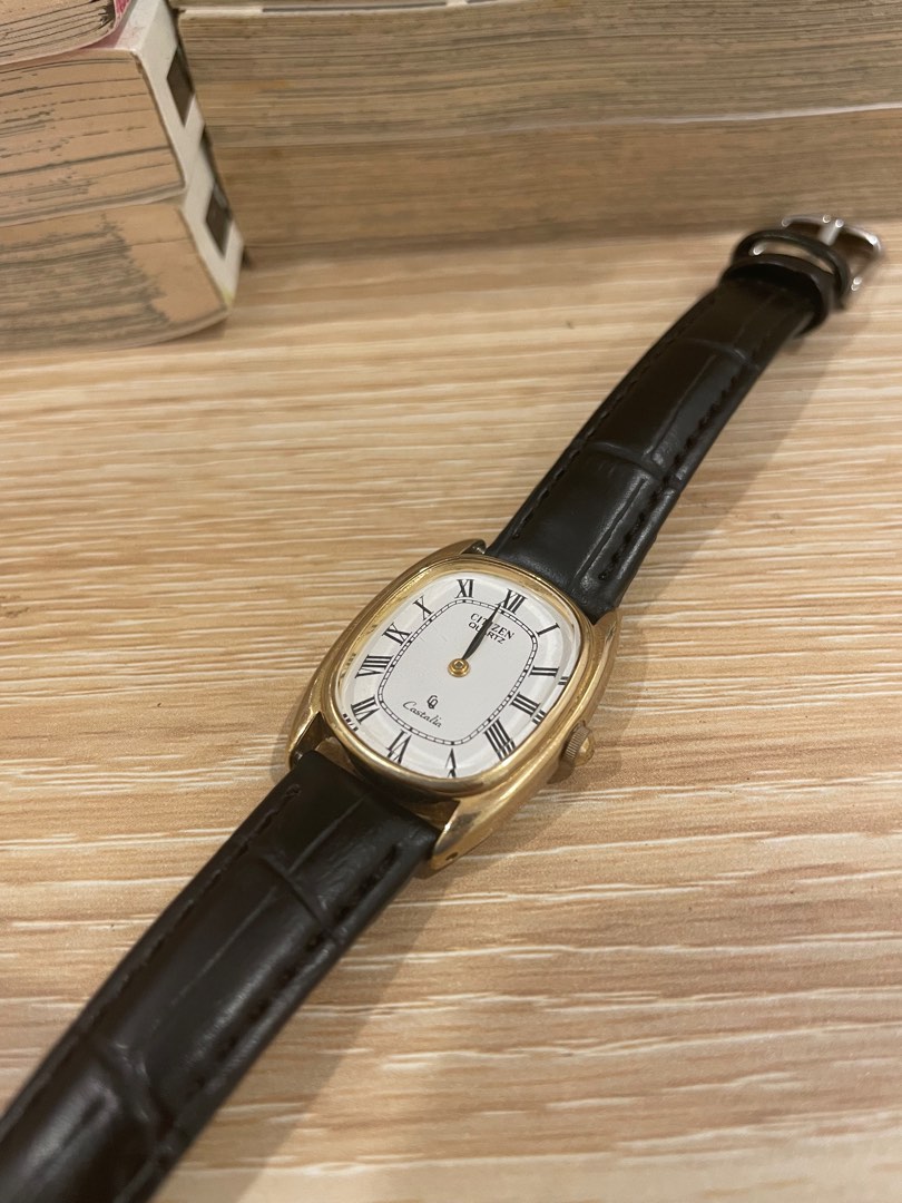 Vintage Citizen Castalia Art Deco Quartz, Men's Fashion, Watches ...