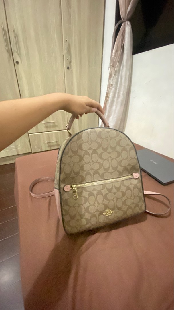 Coach two-tone backpack, Women's Fashion, Bags & Wallets, Backpacks on ...