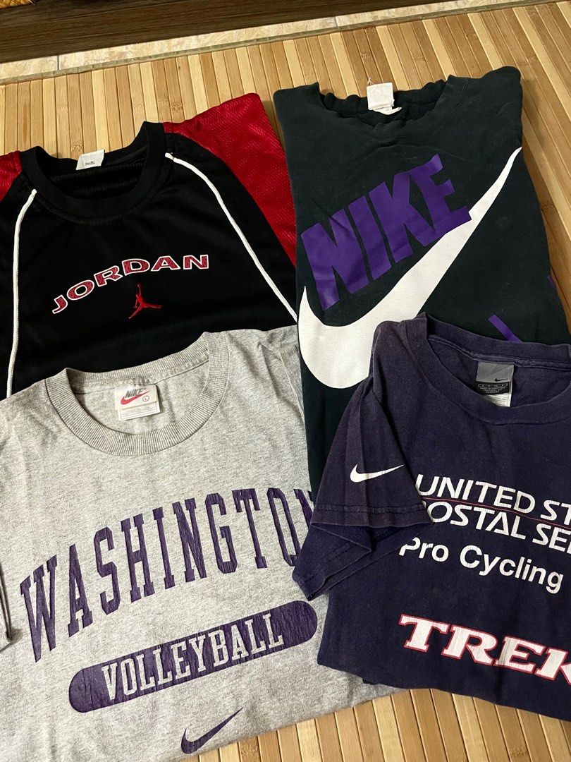 Combo Nike Vintage, Men's Fashion, Tops & Sets, Tshirts & Polo Shirts on Carousell