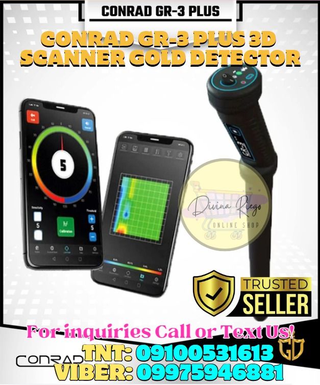 Conrad Gr-3 Plus 3D Scanner Gold Detector Metal Detector, Furniture ...