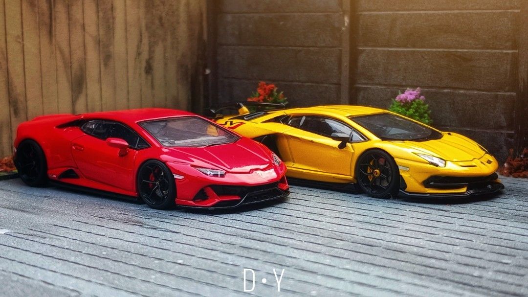 DD Model (DDMX) 1/64 Lamborghini Huracan Evo Rim, Hobbies & Toys, Toys ...