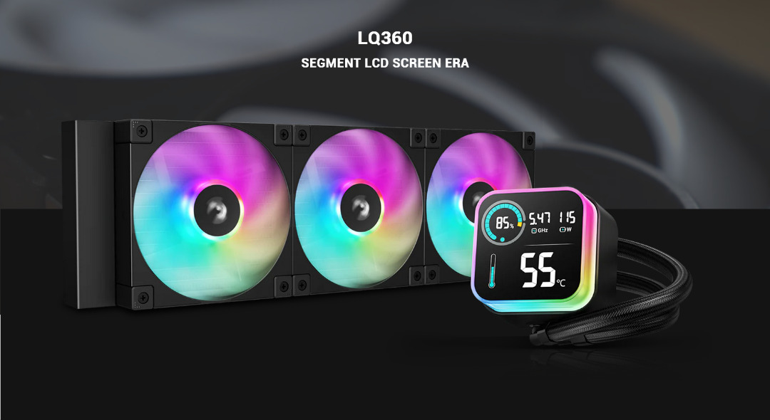 DEEPCOOL AIO LQ240 240mm & LQ360 360mm CPU water cooler AIO for LGA1851 ...