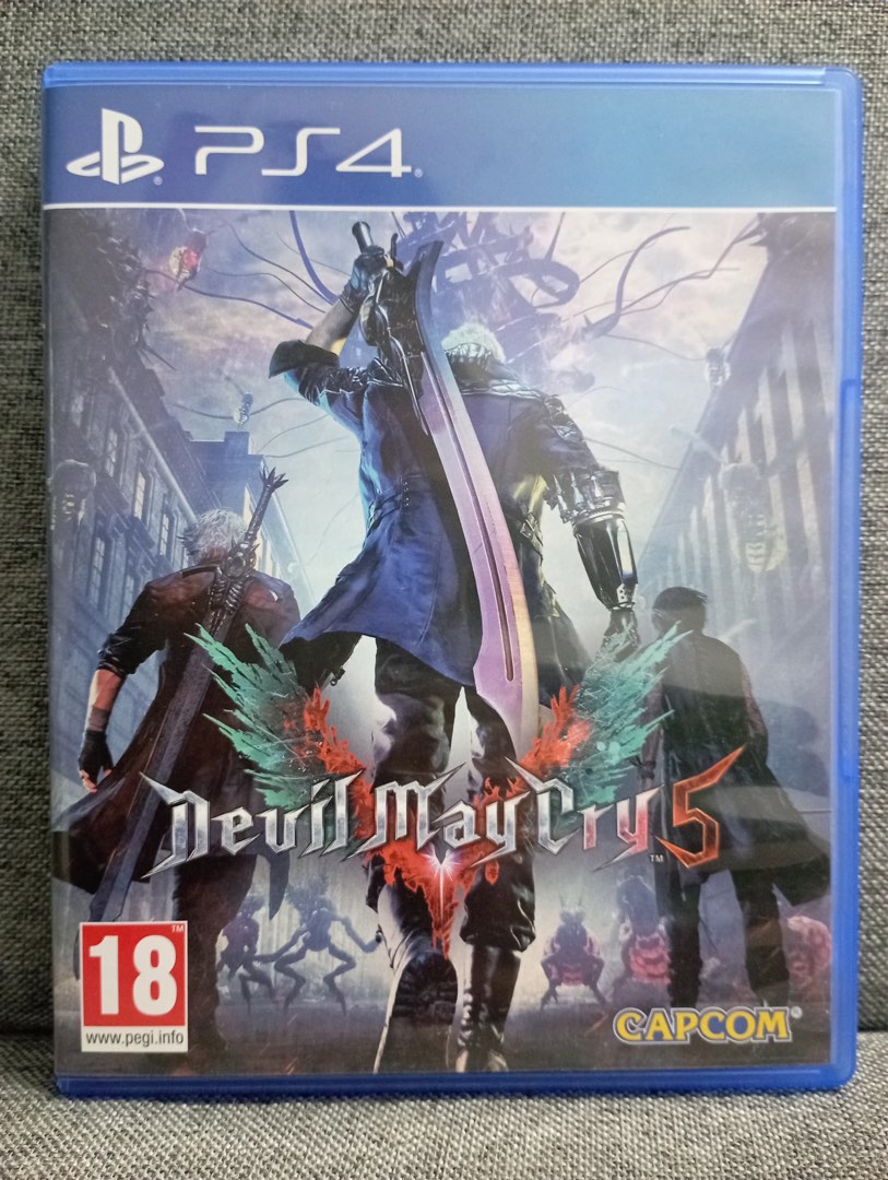 Devil May Cry 5 ( PlayStation) (Used) (Physical), Video Gaming, Video ...