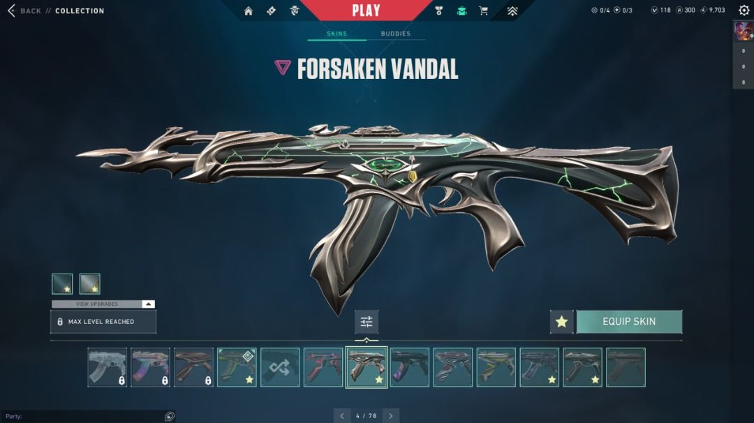 Ascendant 3 | 24 Premium Skins | Cheap Valorant Account | Sovereign ...