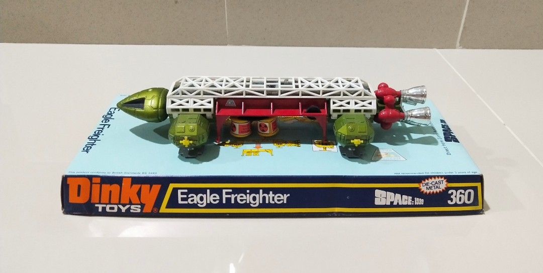 Dinky Vintage 1975 Space 1999 Eagle Freighter Made In England Unplayed ...