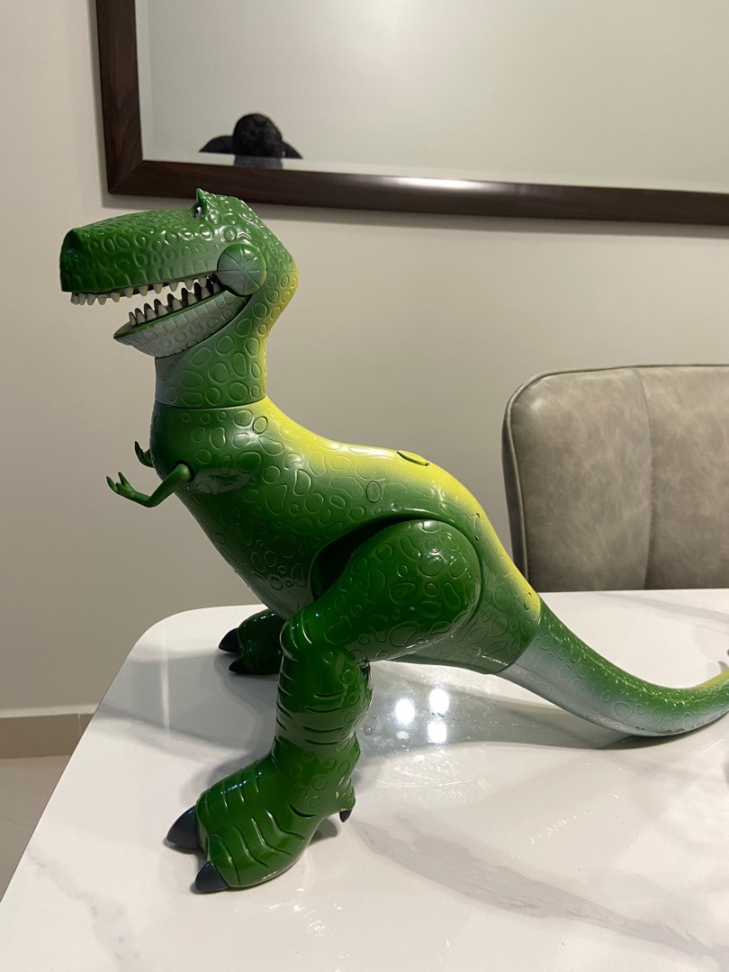 Disney Pixar Toy Story - Rex Movie Scale Dinosaur, Hobbies & Toys, Toys ...