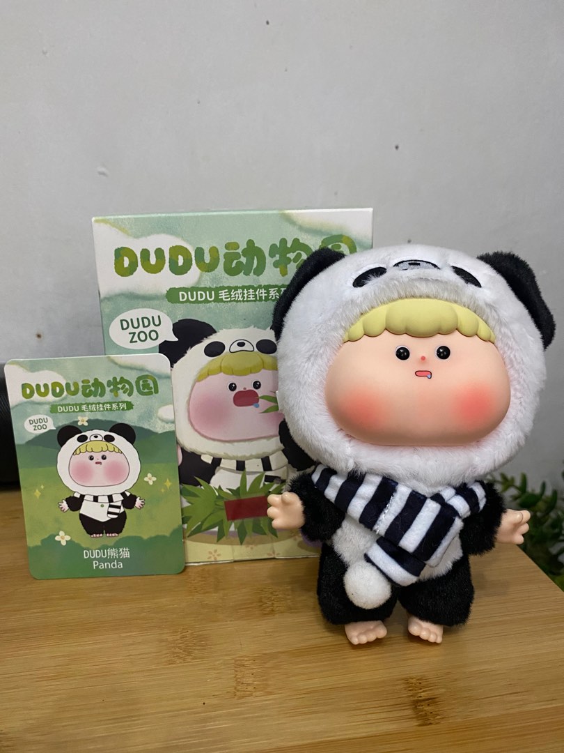 Dudu Zoo Plush Pendant/Bag Charm(Panda), Hobbies & Toys, Toys & Games ...