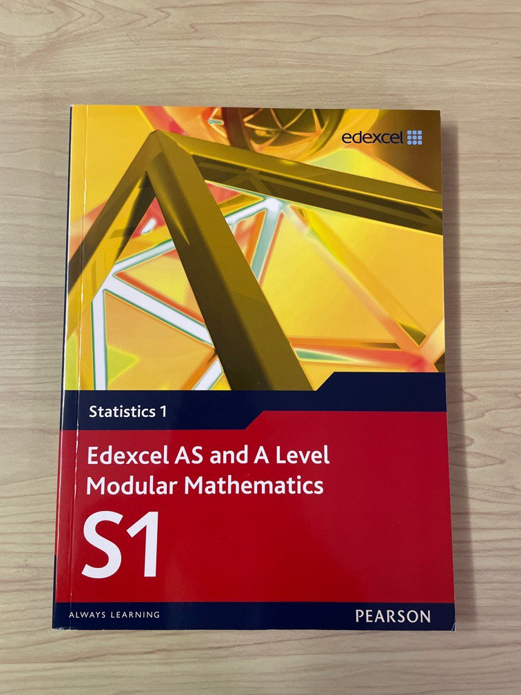 Edexcel AS and A level Modular Mathematics S1, 興趣及遊戲, 書本 & 文具, 教科書 - Carousell