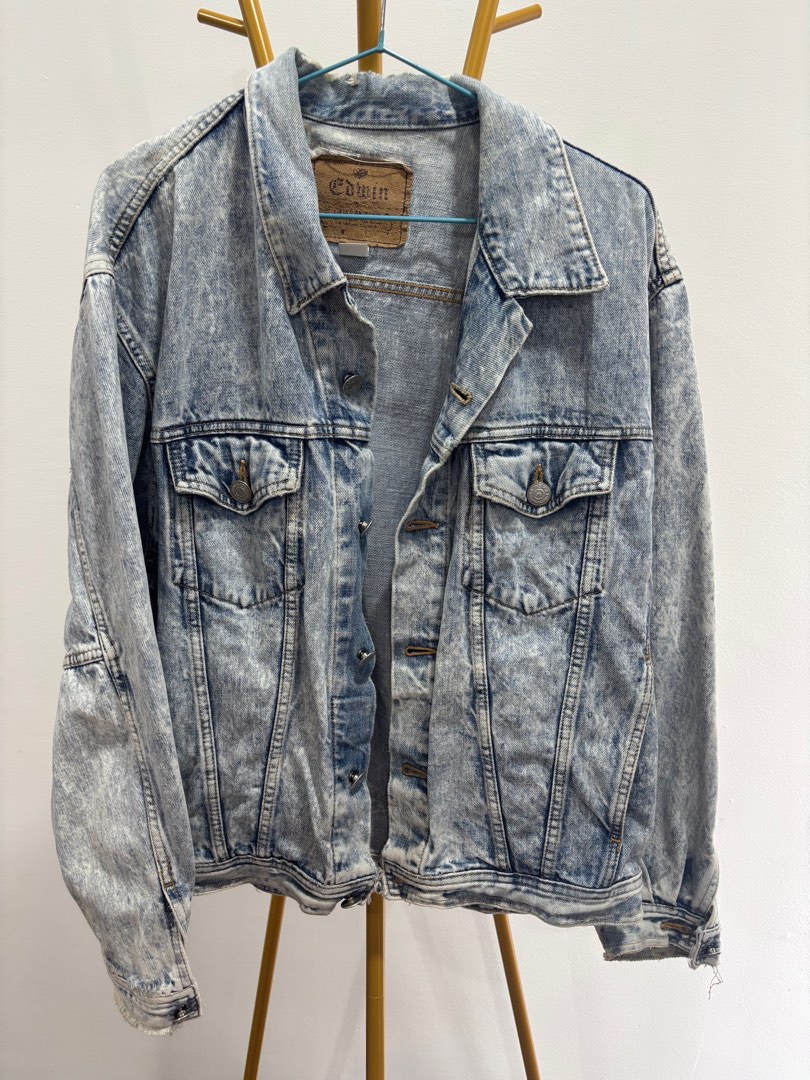 Edwin Denim Jean Jacket Seasoned, Men's Fashion, Coats, Jackets and ...